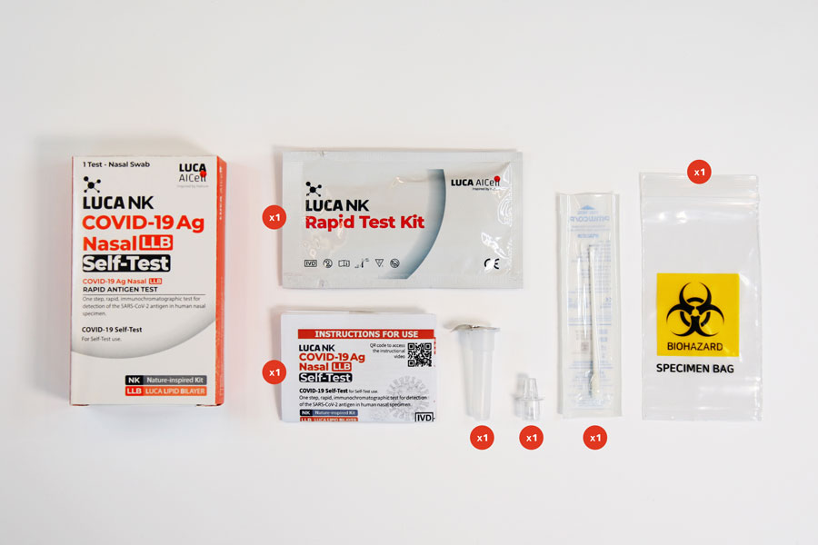 LUCA NK COVID-19 Ag Nasal LLB Self-Test | Involution Healthcare